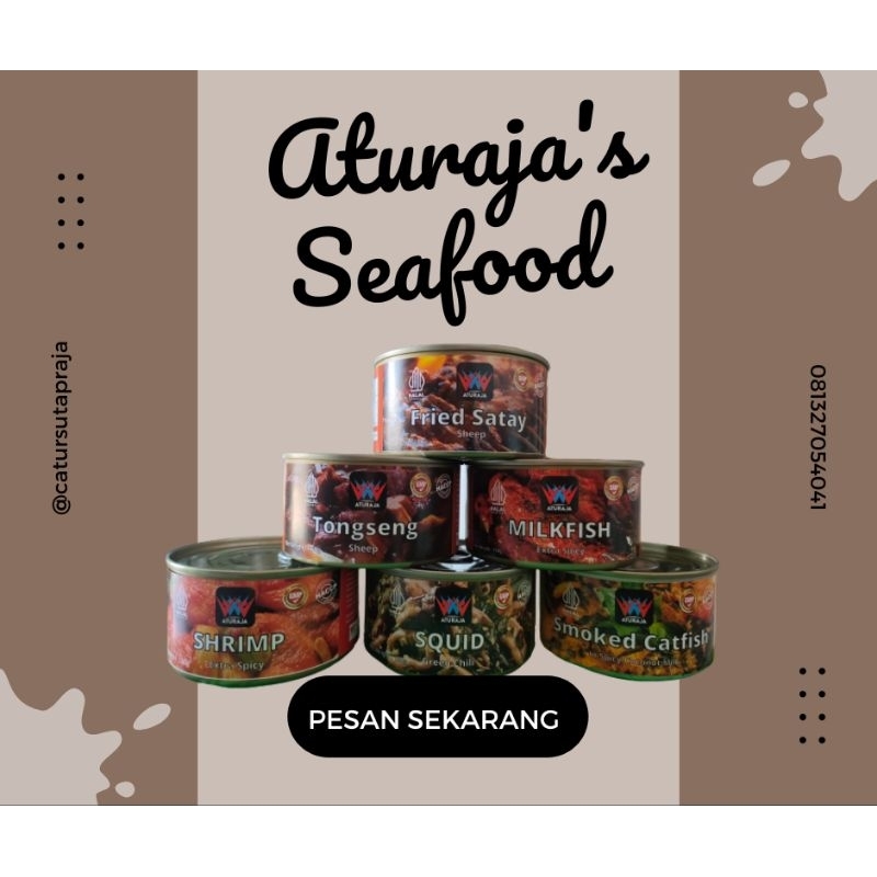 Jual Seafood Kaleng || Ikan Kaleng || Olahan Domba Kaleng | Shopee ...