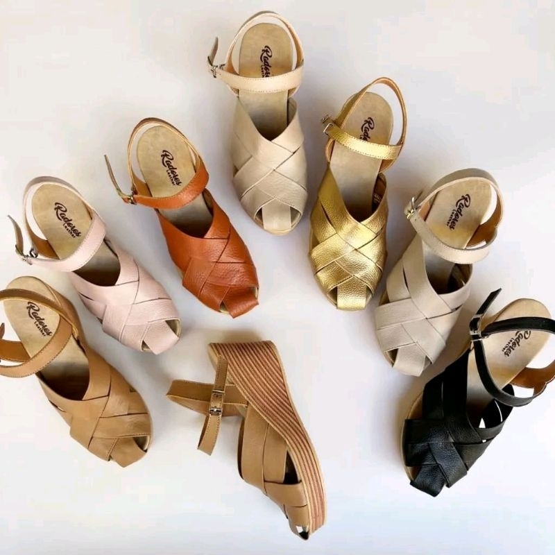 Jual Sandal kulit Aladin kail sol lapis 7cm Garut Bahan Premium By ...
