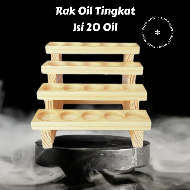 Jual Rak oil isi 20 slot 4 tingkat | Shopee Indonesia