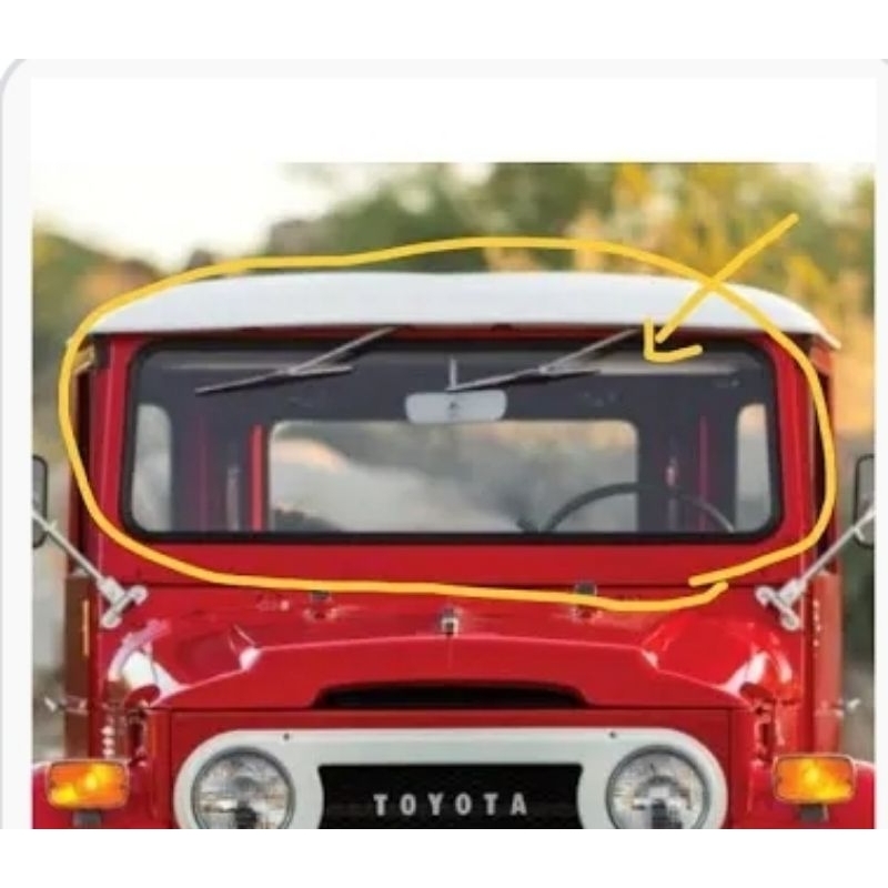 Jual karet kaca besar depan bj40/karet kaca besar depan hardtop/karet ...