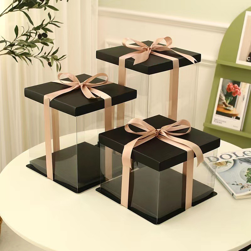 Jual [BOX MIKA KUE KOTAK] Box Kue Mika Transparan | Shopee Indonesia