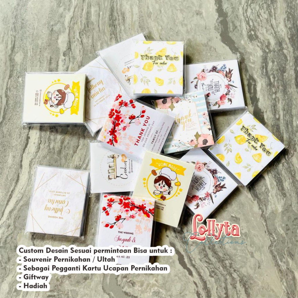 Jual Souvenir Notes Mini / Memo / Notepad Mini 7 x 8 cm Custom Desain ...