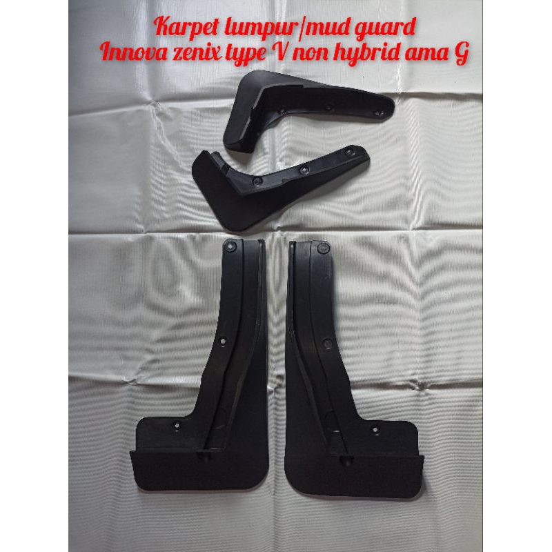 Jual karpet lumpur/mud guard innova zenix 2023 type V non hybrid ama ...