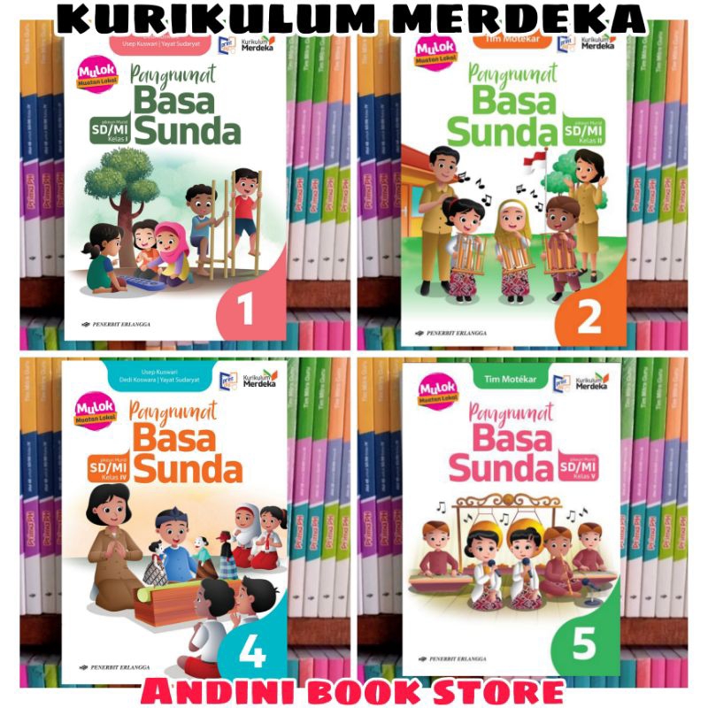 Jual BUKU PANGRUMAT BASA SUNDA KELAS 1 2 4 5 SD/MI KURIKULUM MERDEKA | Shopee Indonesia
