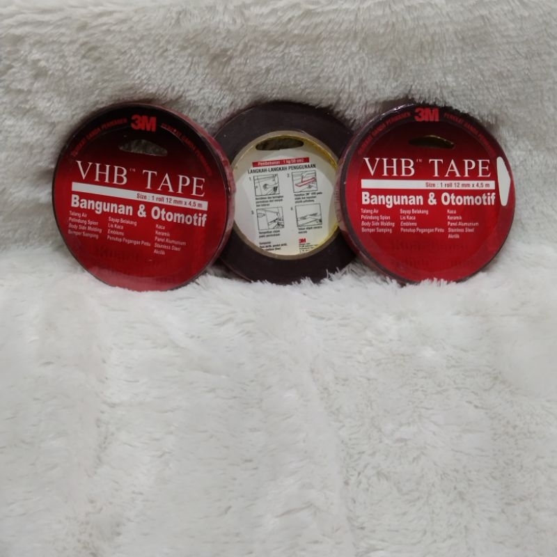 Jual VHB double tape lem timbal balik foam | Shopee Indonesia