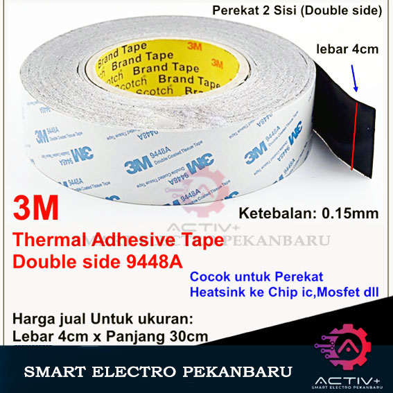 Jual ORIGINAL 3M Double Coated Tissue Tape 9448A LIHAT DESKRIPSI LEM ...