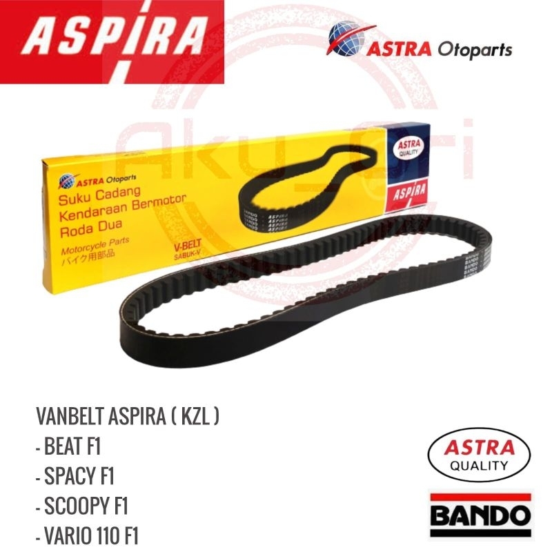 Jual VBELT BEAT FI (KZL) ASPIRA vanbelt scoopy f1 spacy f1 vario 110 f1 ...