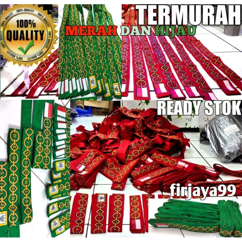 Jual TERMURAH kendit paskibra/kendit paskibra merah/kendit ...
