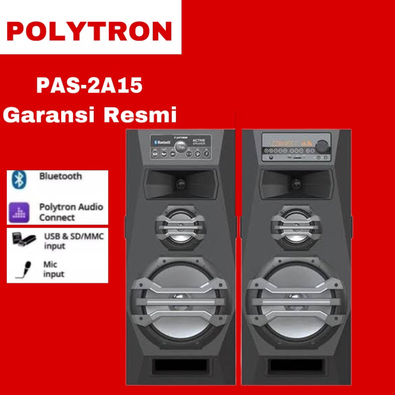 Jual Speaker Aktif Polytron PAS 2A15 (Free Ongkir Serang Banten) | Shopee Indonesia