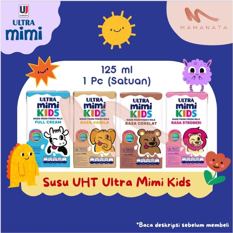 Jual Susu UHT Ultra Mimi 125 ml | Shopee Indonesia