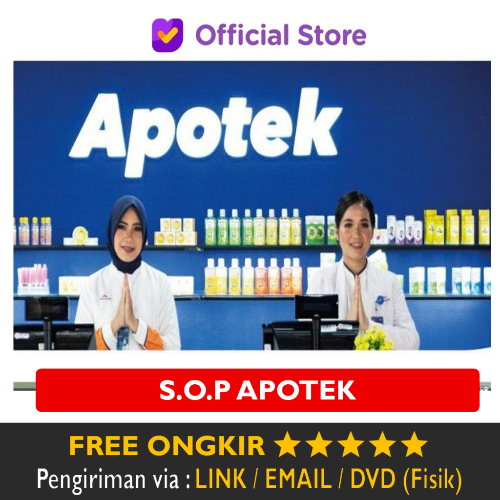 Jual SOP Apotek Apotik Klinik Farmasi Pemesanan Alat Medis dan Pengelolaan Obat Pasien | Shopee ...