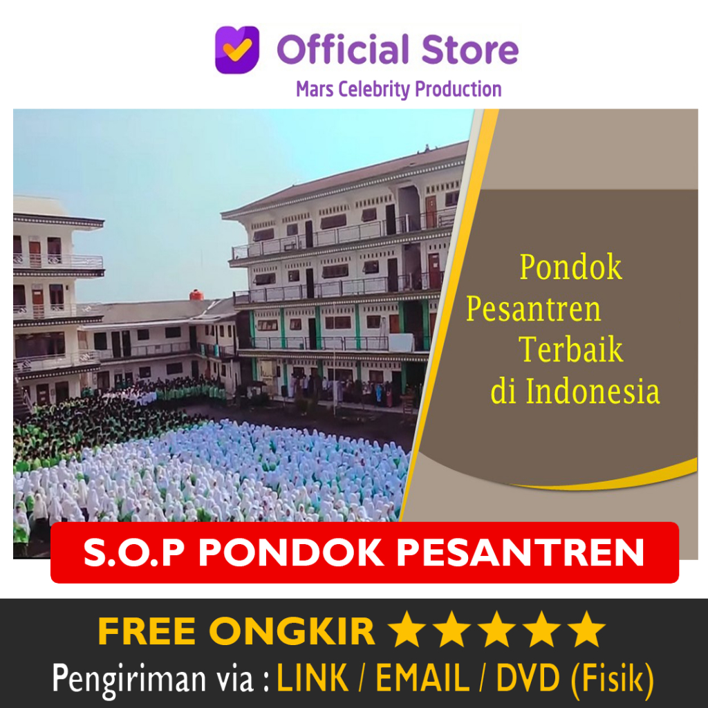 Jual SOP Asrama Pondok Pesantren Pengajian Pontren Madrasah Majelis ...
