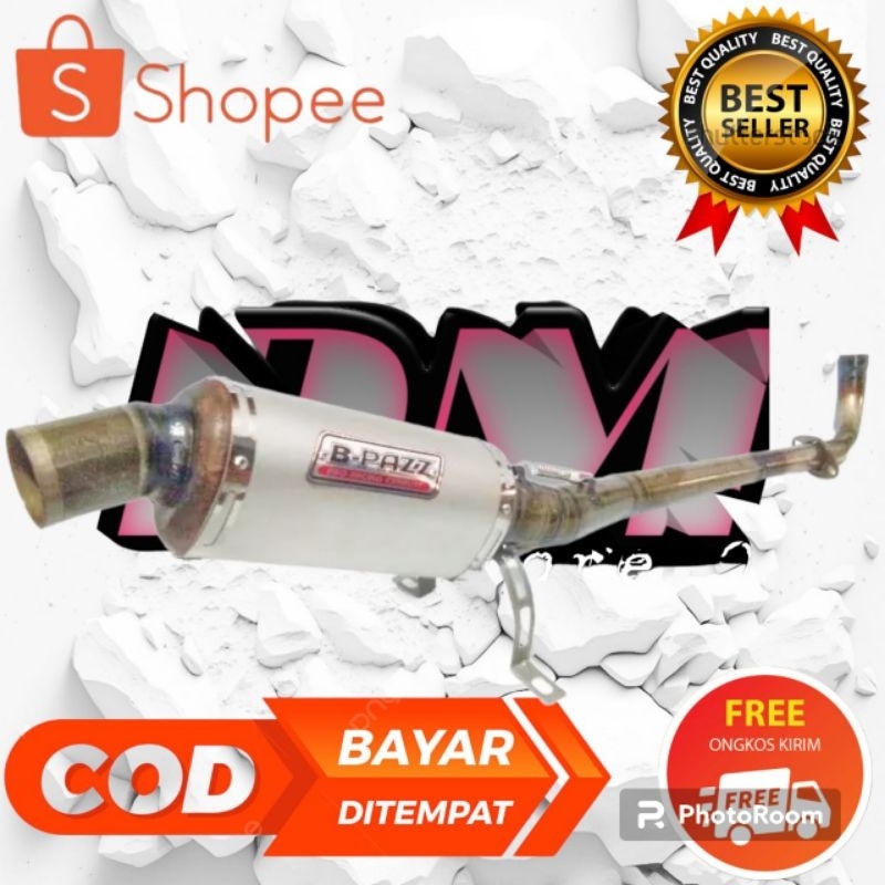 Jual Knalpot Racing B-pazz Oval Supra Jupiter Revo Astrea Grand Vega ...