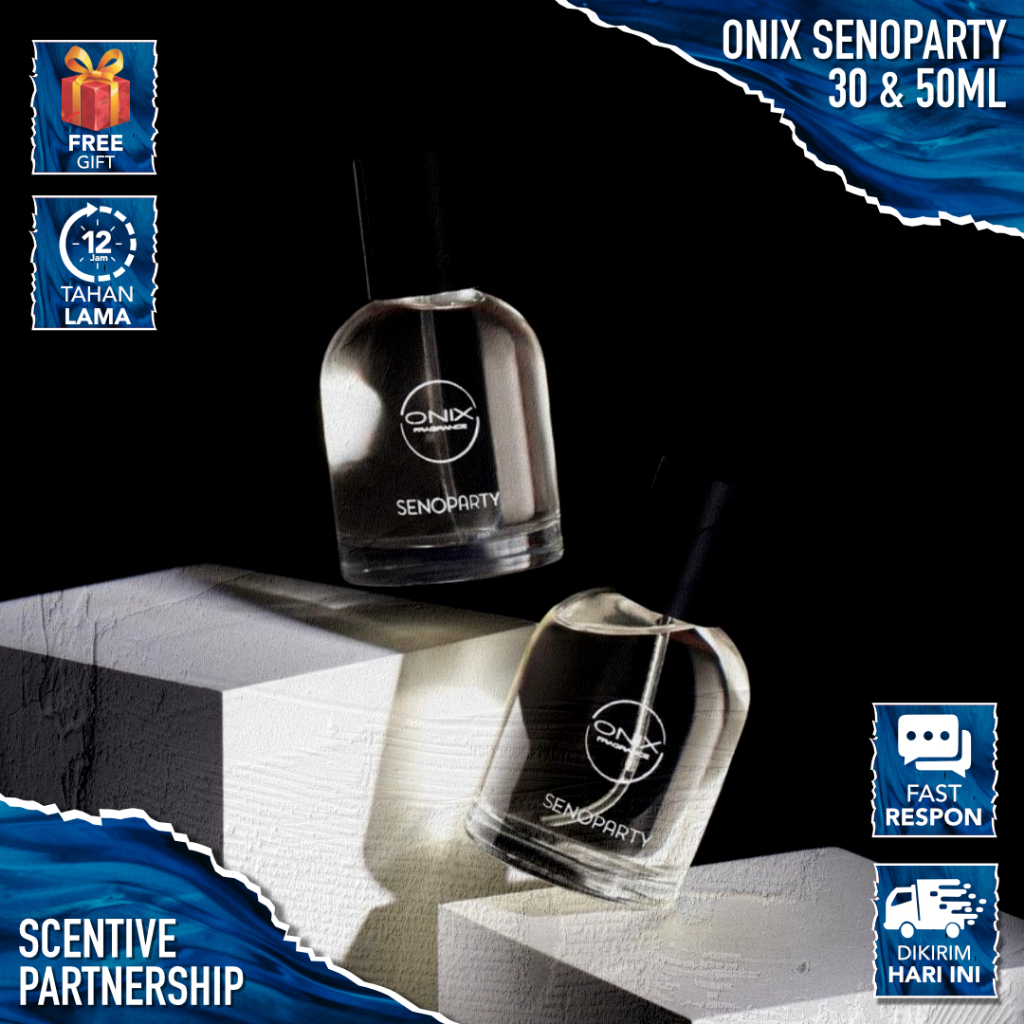 Jual ONIX SENOPARTY PARFUME (FREE GIFT) Parfum Pria Wanita TAHAN LAMA ...