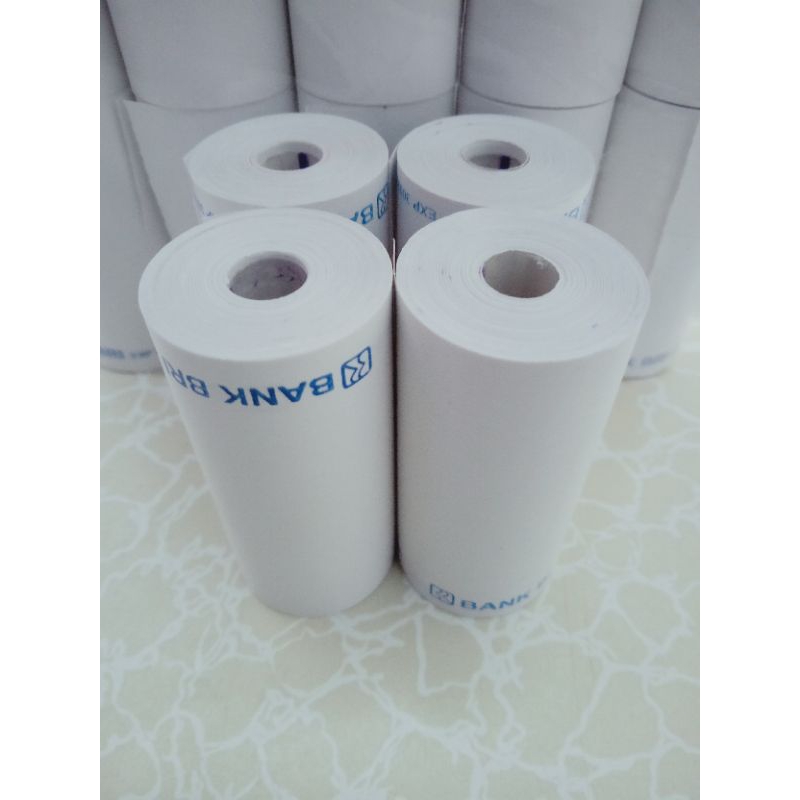 Jual kertas thermal logo bank BRI uk.57x30 | Shopee Indonesia