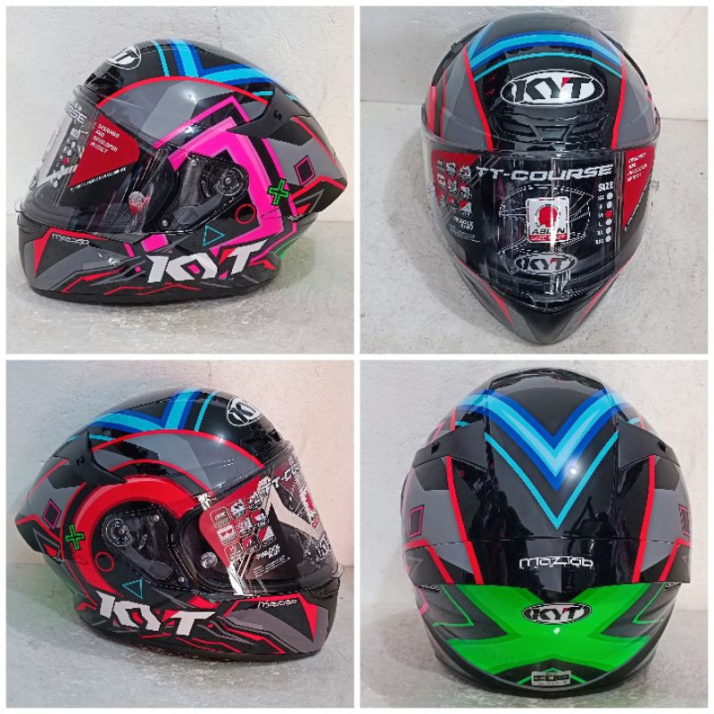 Jual HELM KYT TT COURSE LEOPARD DALLA PORTA MOTOGP | Shopee Indonesia