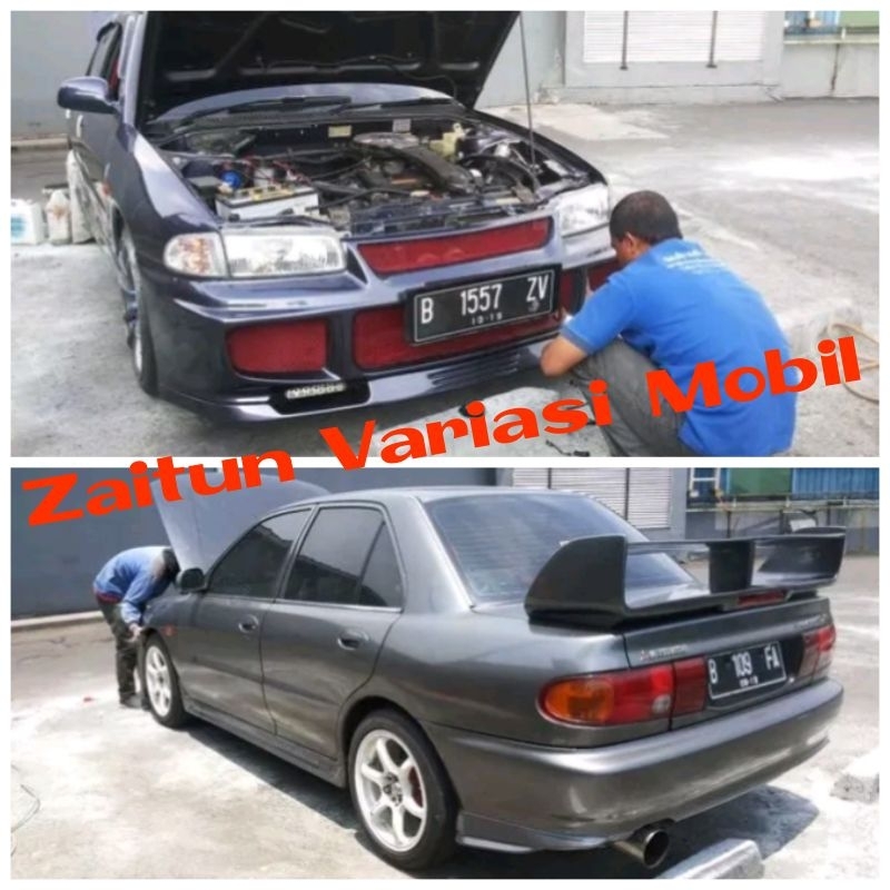 Jual PAKET CAT PASANG BODYKIT SPOILER LANCER EVO 3 GSR LENGKAP | Shopee ...