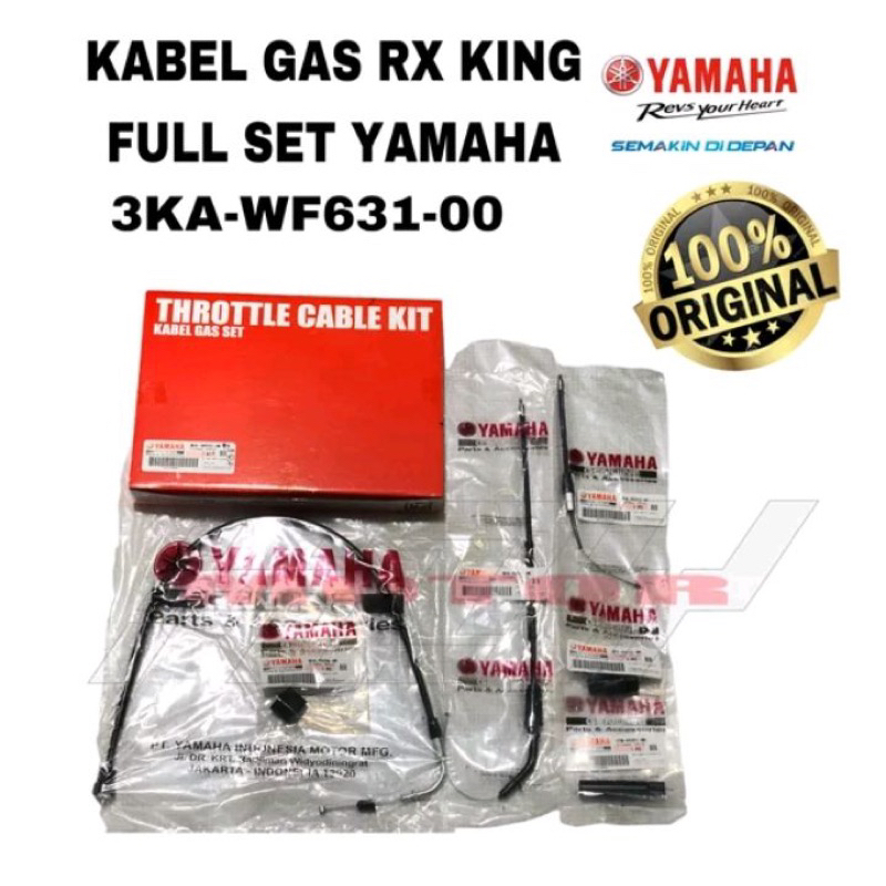 Jual Kabel gas rx king 3KA-WF631-00 Original | Shopee Indonesia