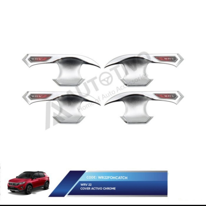 Jual Cover Outer handle Mobil Honda WRV 2022 2023 Activo Chrome Mangkok ...