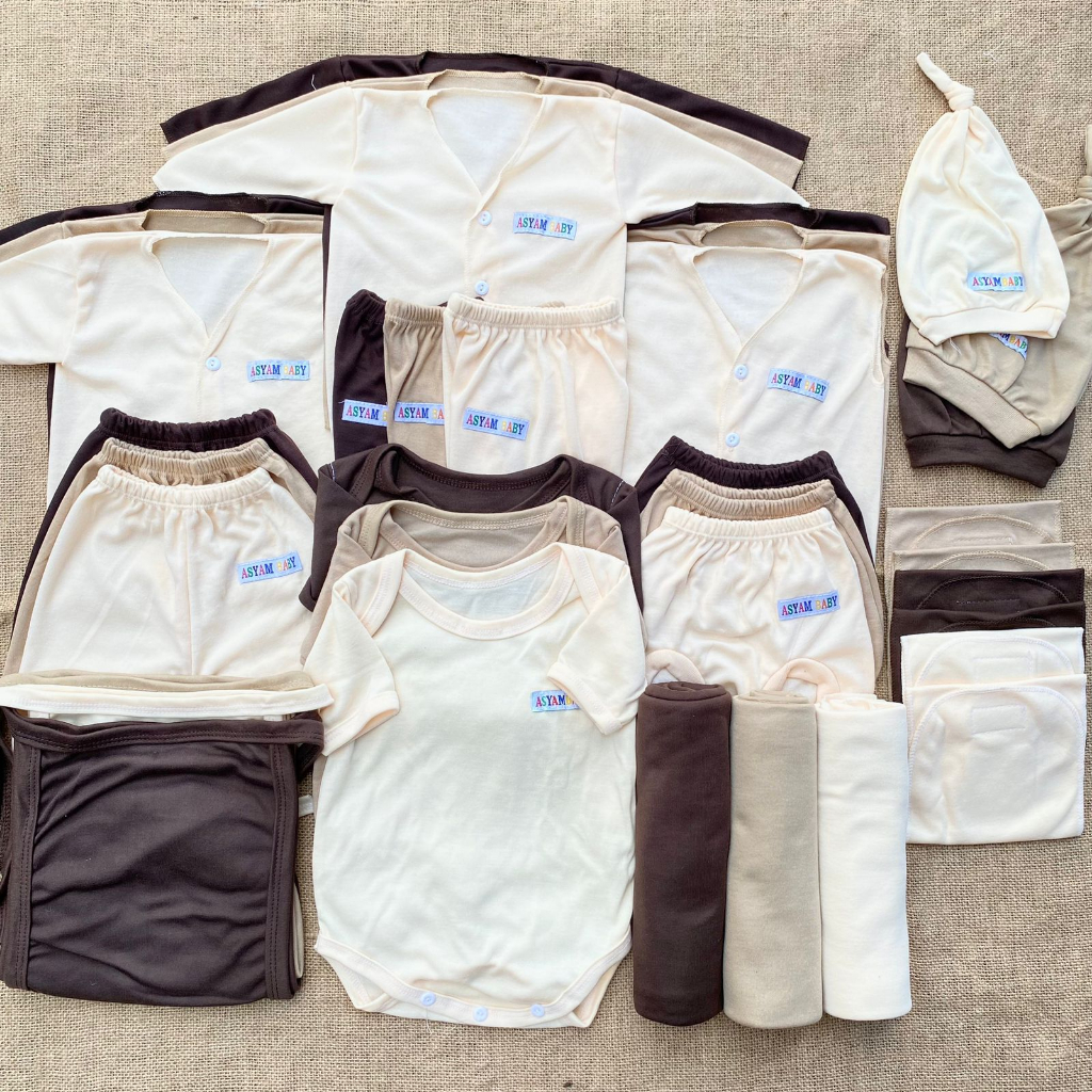 Jual 39 Pcs Paket Hemat Perlengkapan Bayi Baru Lahir SERI COKLAT Baju ... Jual 39 Pcs Paket Hemat Perlengkapan Bayi Baru Lahir SERI COKLAT Baju ...