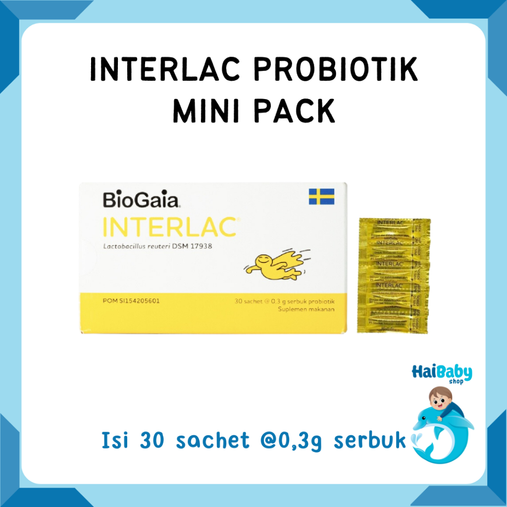 Jual Interlac Probiotik Mini Pack 30 Sachet - Menjaga Saluran ...