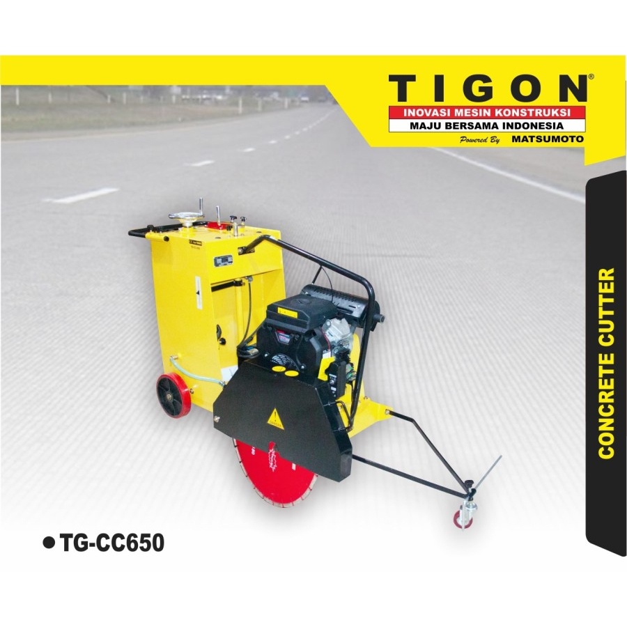 Jual TIGON MESIN POTONG ASPAL CONCRETE CUTTER TG-CC650 ( EXCLUDE BLADE ...