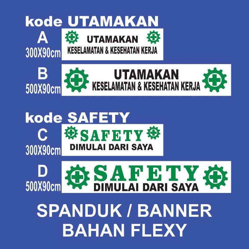 Jual SPANDUK / BANNER UTAMAKAN K3 SAFETY dimulai dari saya | Shopee ... Jual SPANDUK / BANNER UTAMAKAN K3 SAFETY dimulai dari saya | Shopee ...