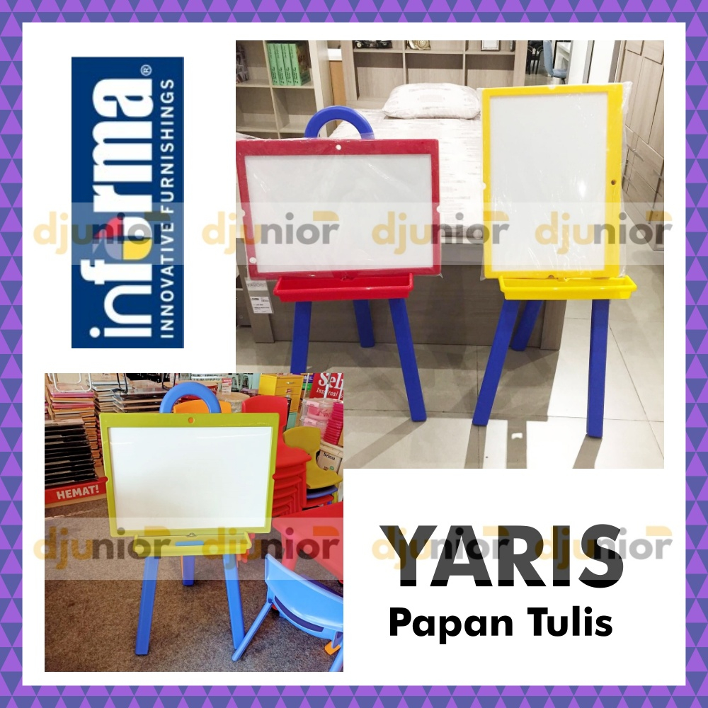 Jual INFORMA - YARIS PAPAN TULIS ANAK / WHITE BOARD / KURSI BELAJAR ...