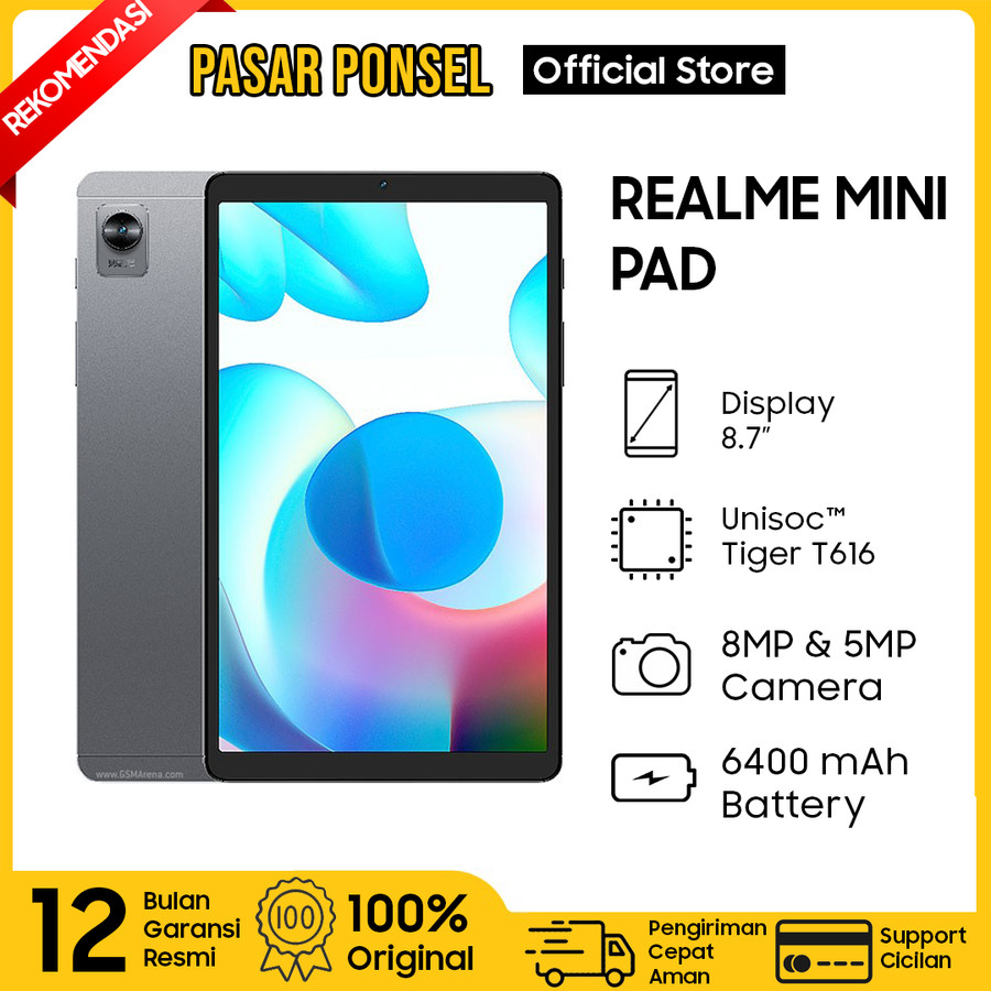 Jual REALME MINI PAD RAM 3/32 GRANSI RESMI | Shopee Indonesia