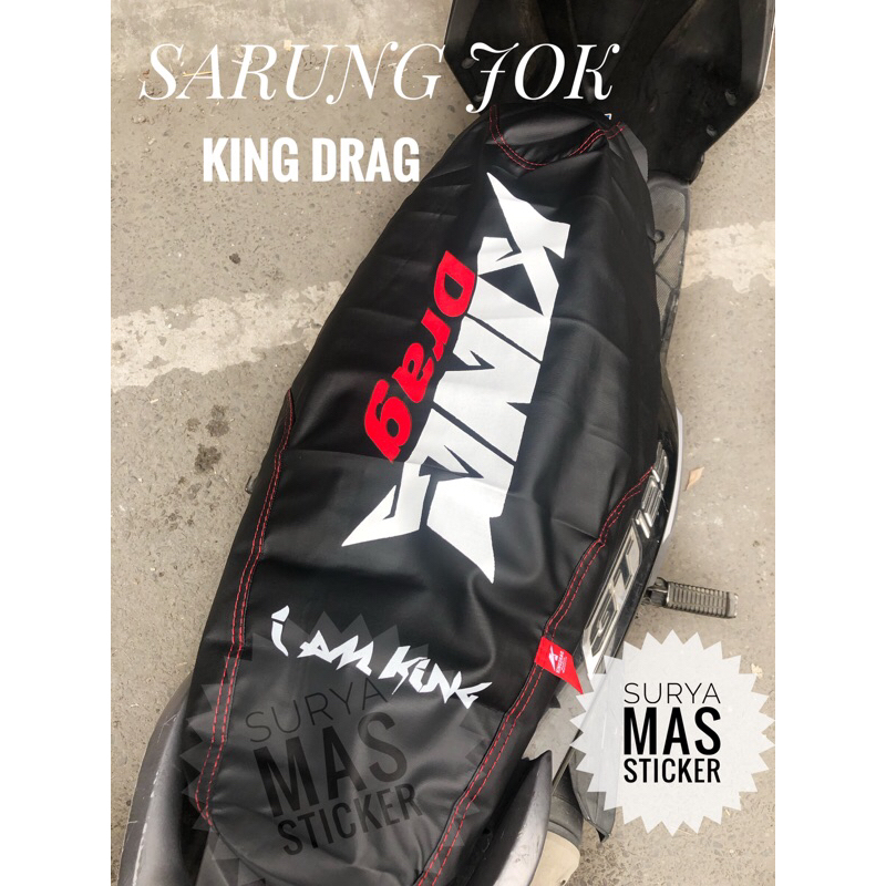 Jual sarung jok king drag malaysia universal kulit jok kain jok jahit ...