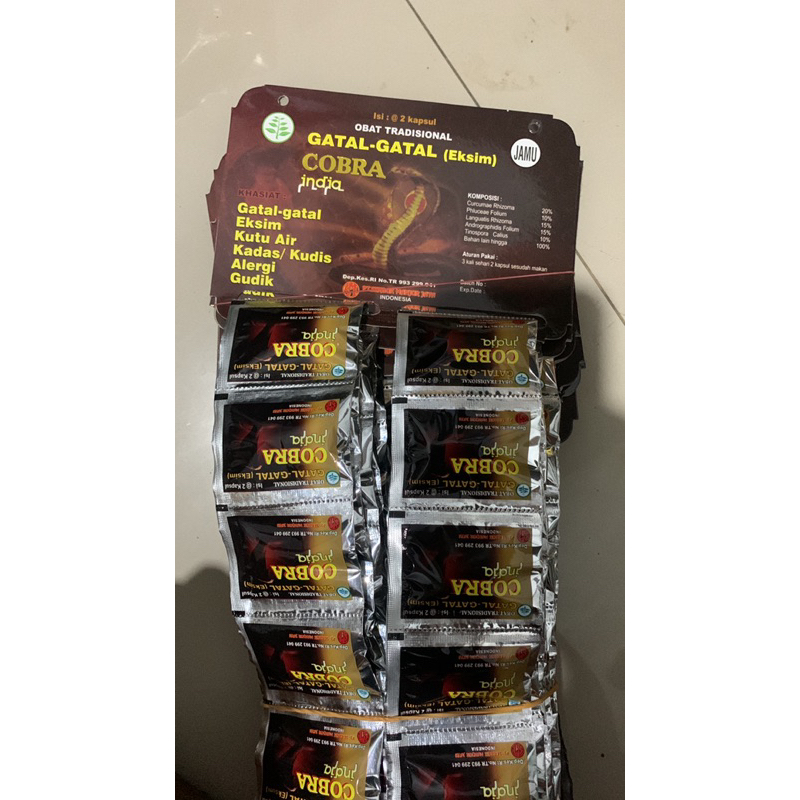 Jual kapsul cobra gatal | Shopee Indonesia