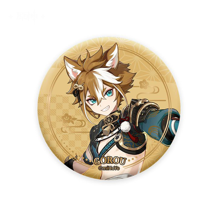 Jual Genshin Impact Inazuma Can Badge Gorou 61381 | Shopee Indonesia