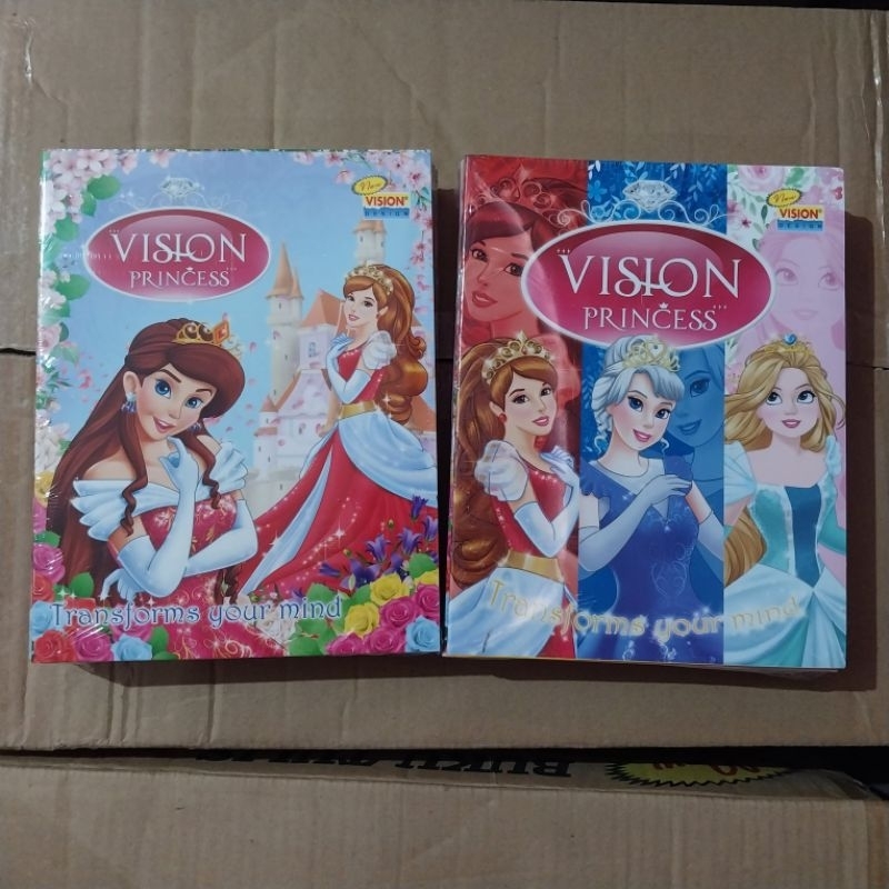 Jual Buku Tulis Vision Best One Princess 38 Lembar ( 10 Buku ) | Shopee ...