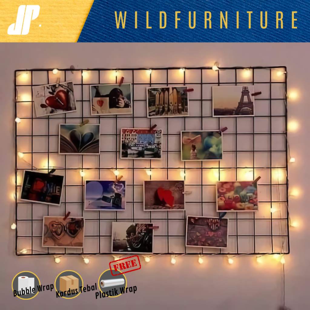 Jual [WILDFURNITURE] PAKET LENGKAP HIJANG 65cmX45cm / 52cmX35cm WALL ...