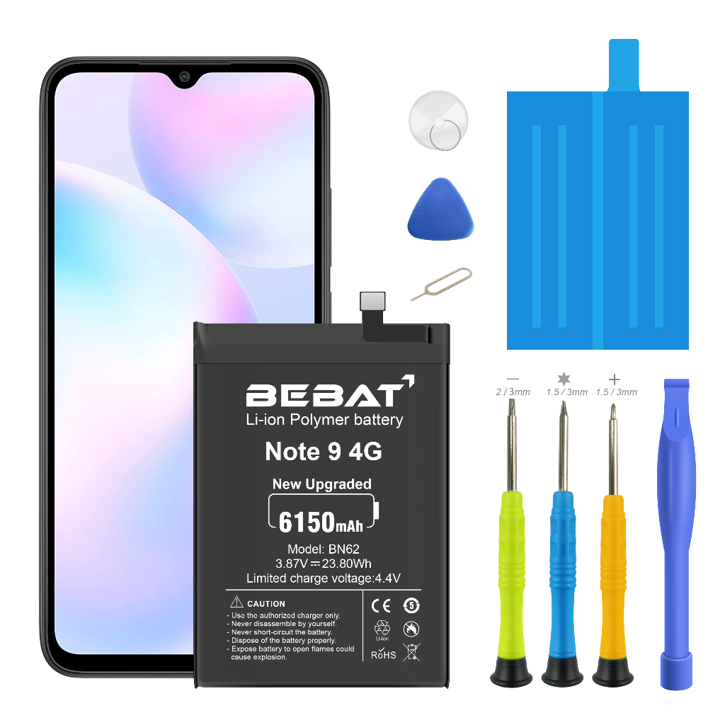 Jual Bebat baterai BN62 Redmi Note 9 4G/Redmi 9T / Pocophone M3 Bebat ...