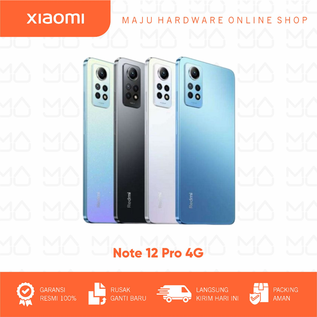 Jual Xiaomi Redmi Note 12 Pro 4G Ram 8/256gb - Garansi Resmi | Shopee ...