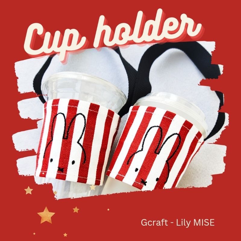 Jual cup holder - tas gelas - tas boba - boba holder - drink holder ...