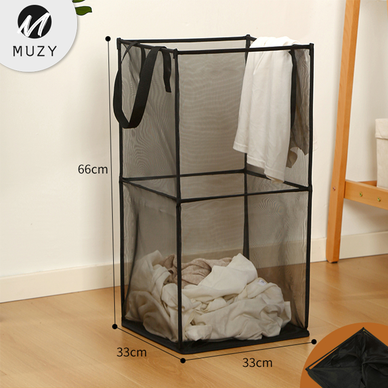 Jual Muzy Keranjang Laundry Bag Baju Lipat Tempat Cucian Tempat Baju ...