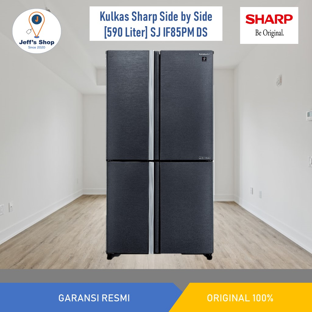 Jual Sharp Kulkas Side by Side 4 Pintu [590 Liter] SJ-IF85PM-DS ...