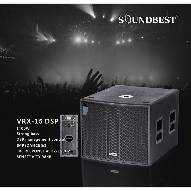 Jual Subwoofer Aktif Soundbest VRX 15 DSP Original 15 inch Active VRX15 DSP | Shopee Indonesia