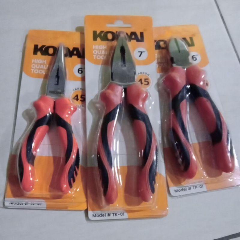 Jual TANG SET DENGAN 3PCS TANG KOMBINASI 7INCH/POTONG 6INCH/LANCIP ...