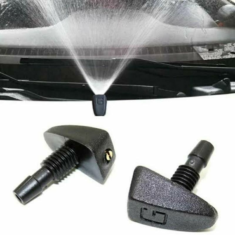 Jual NOZEL WIFER KACA 2pcs Washer Wiper Mobil Sepuyer Nozle Air satu ...