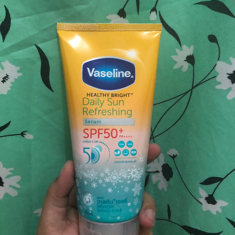 Jual Vaseline Daily Sun Refreshing SPF 50+ Vaseline SPF 50 Refreshing ...