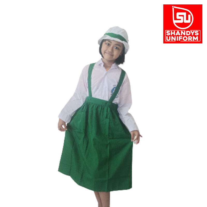 Jual Seragam tk al azhar model rok kodok warna hijau - shandys uniform ...