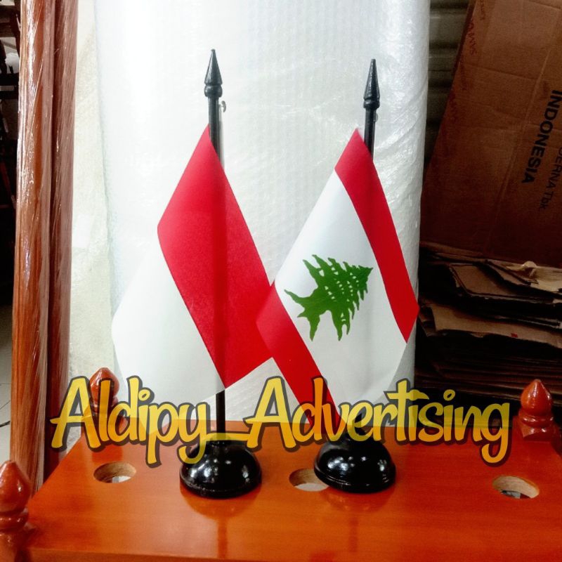 Jual Bendera meja negara dan Tiang meja bendera | Shopee Indonesia