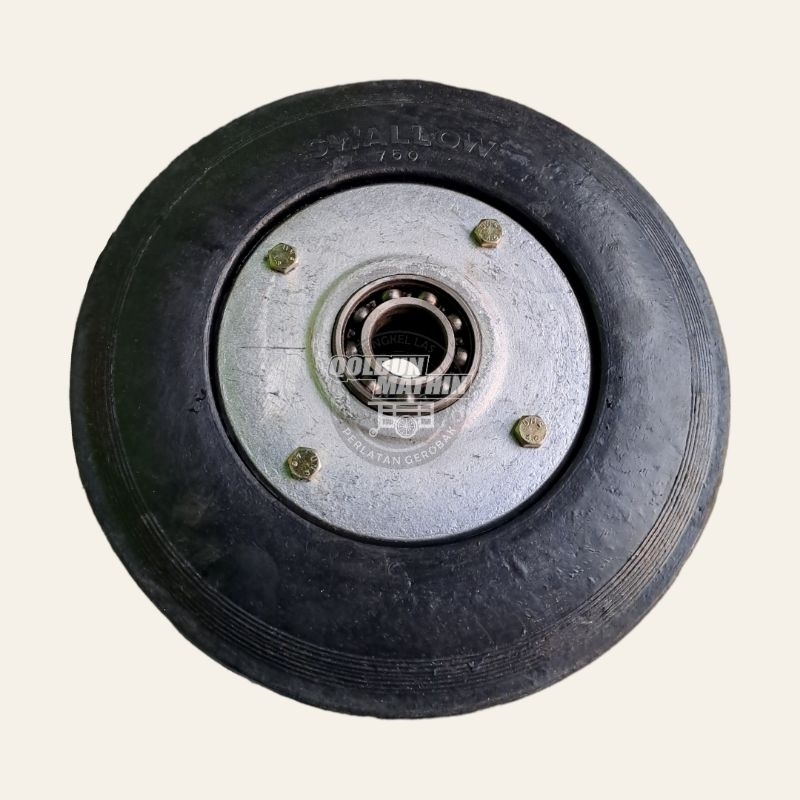 Jual Roda Ban Troli /Trolley Wheel 10" Inch 750 KG 2 Bearing Swallow ...