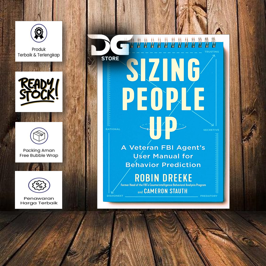 Jual Sizing People Up - Robin Dreeke (English) | Shopee Indonesia