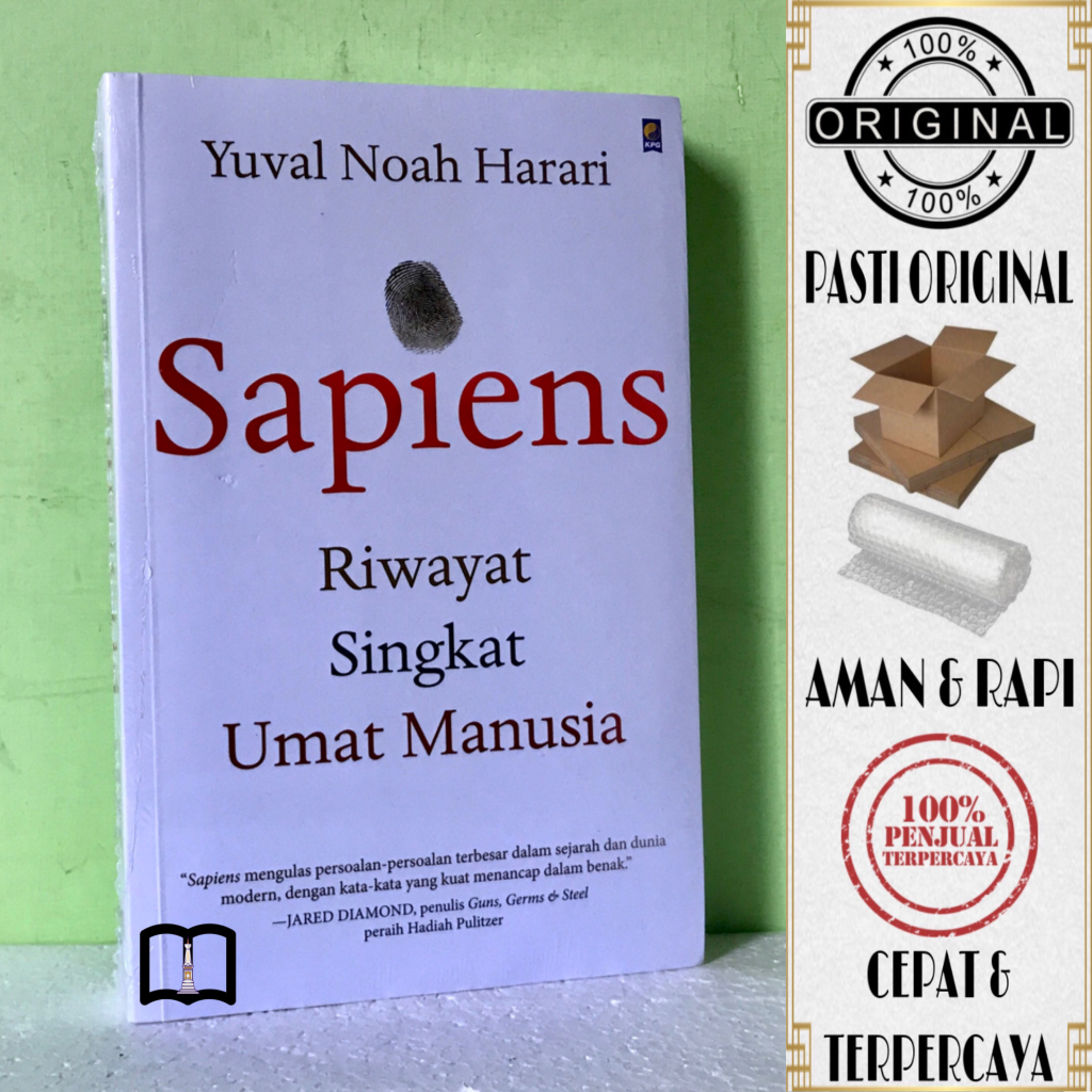Jual Buku Sapiens - Riwayat Singkat Umat Manusia - Yuval Noah Harari ...