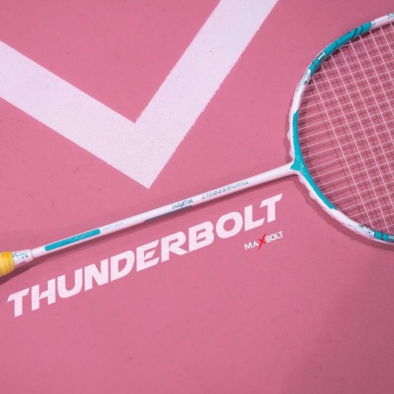Jual Raket Badminton Maxbolt Thunderbolt 35 LBS | Original 100% ...