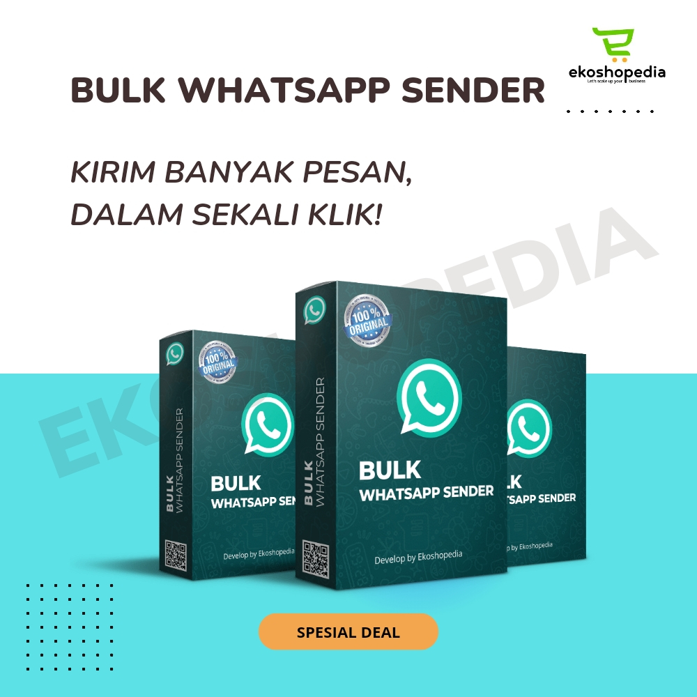 Jual Bulk WA Sender Versi Terupdate | Shopee Indonesia